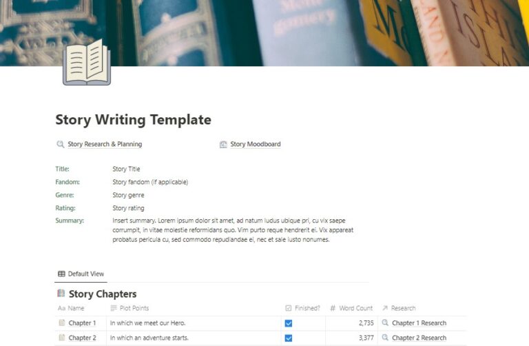 How Indie Authors Can Use Notion for Writing - MIBLART