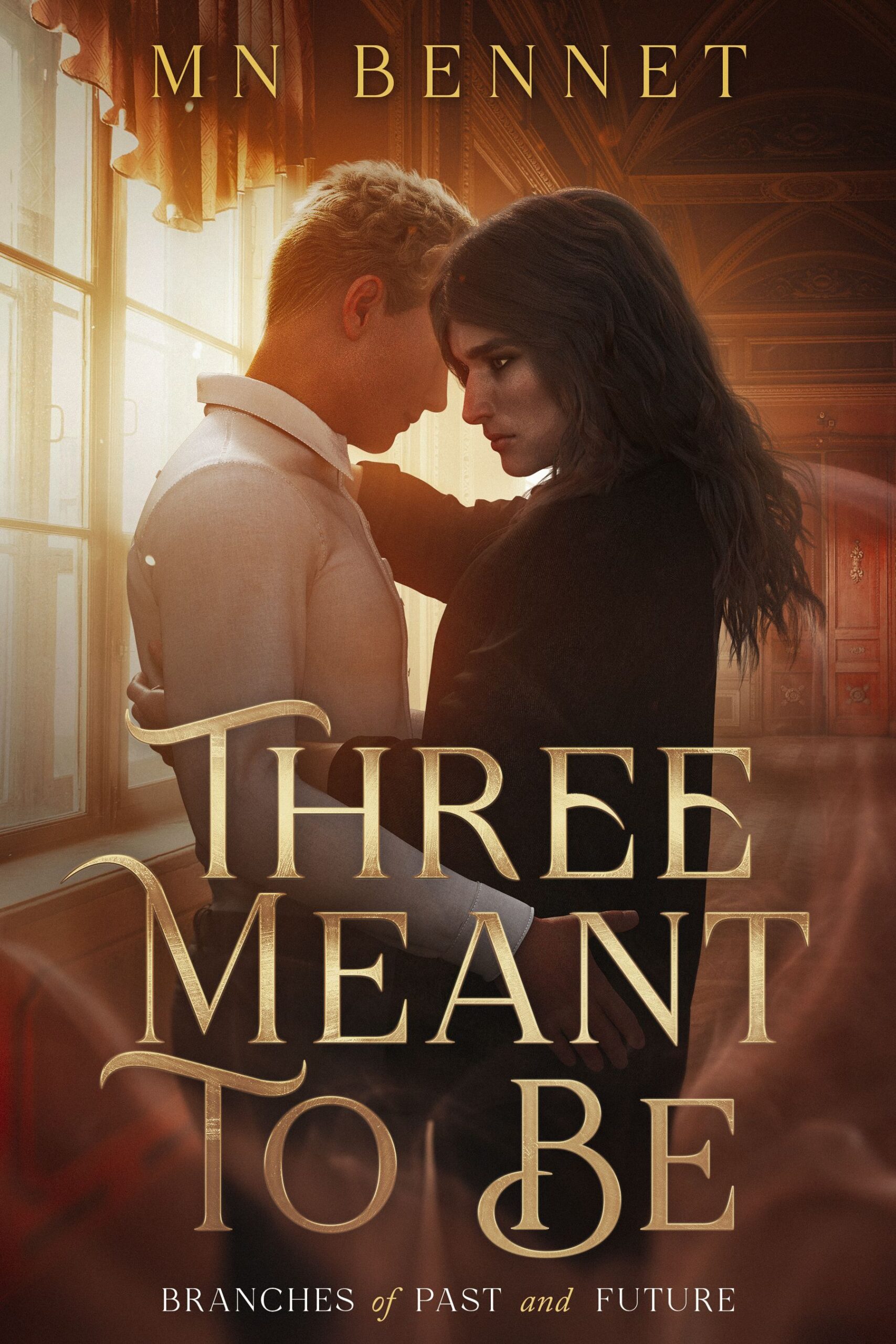 Premium Book Cover Design Case Study for Three Meant To Be - MIBLART