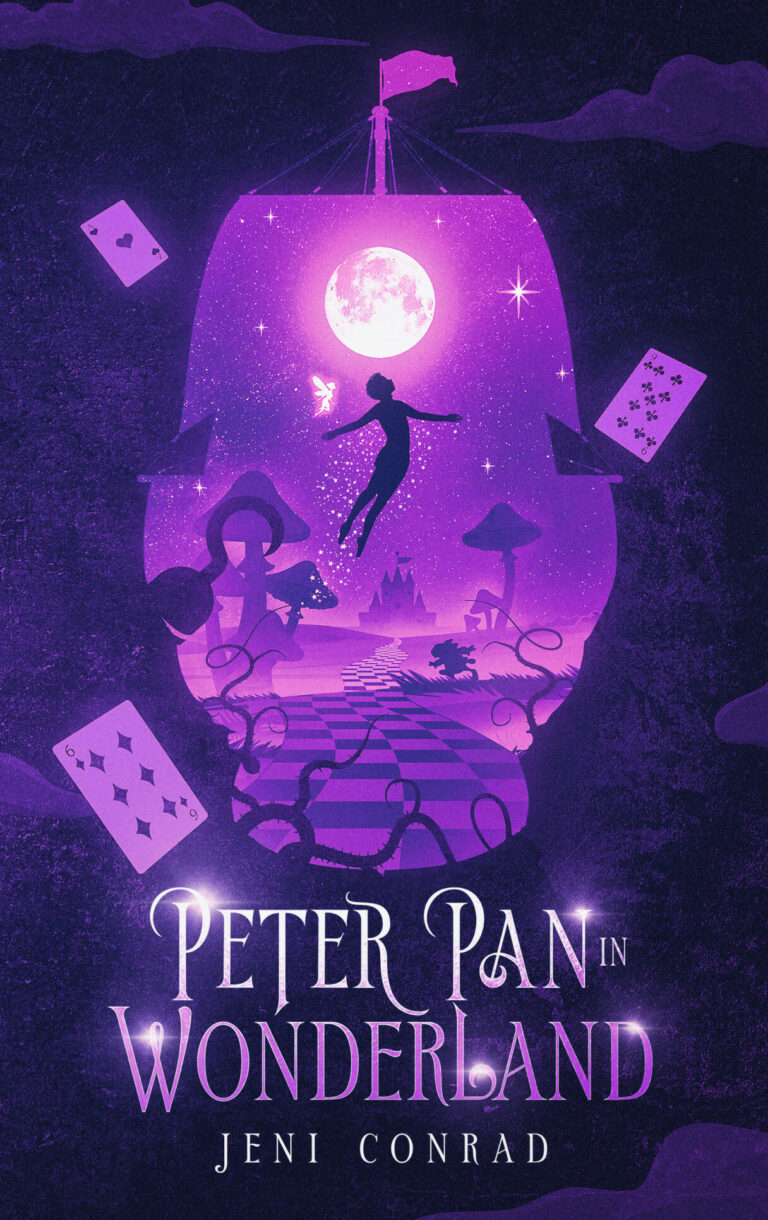 Custom Cover Design Case Study for Peter Pan in Wonderland - MIBLART