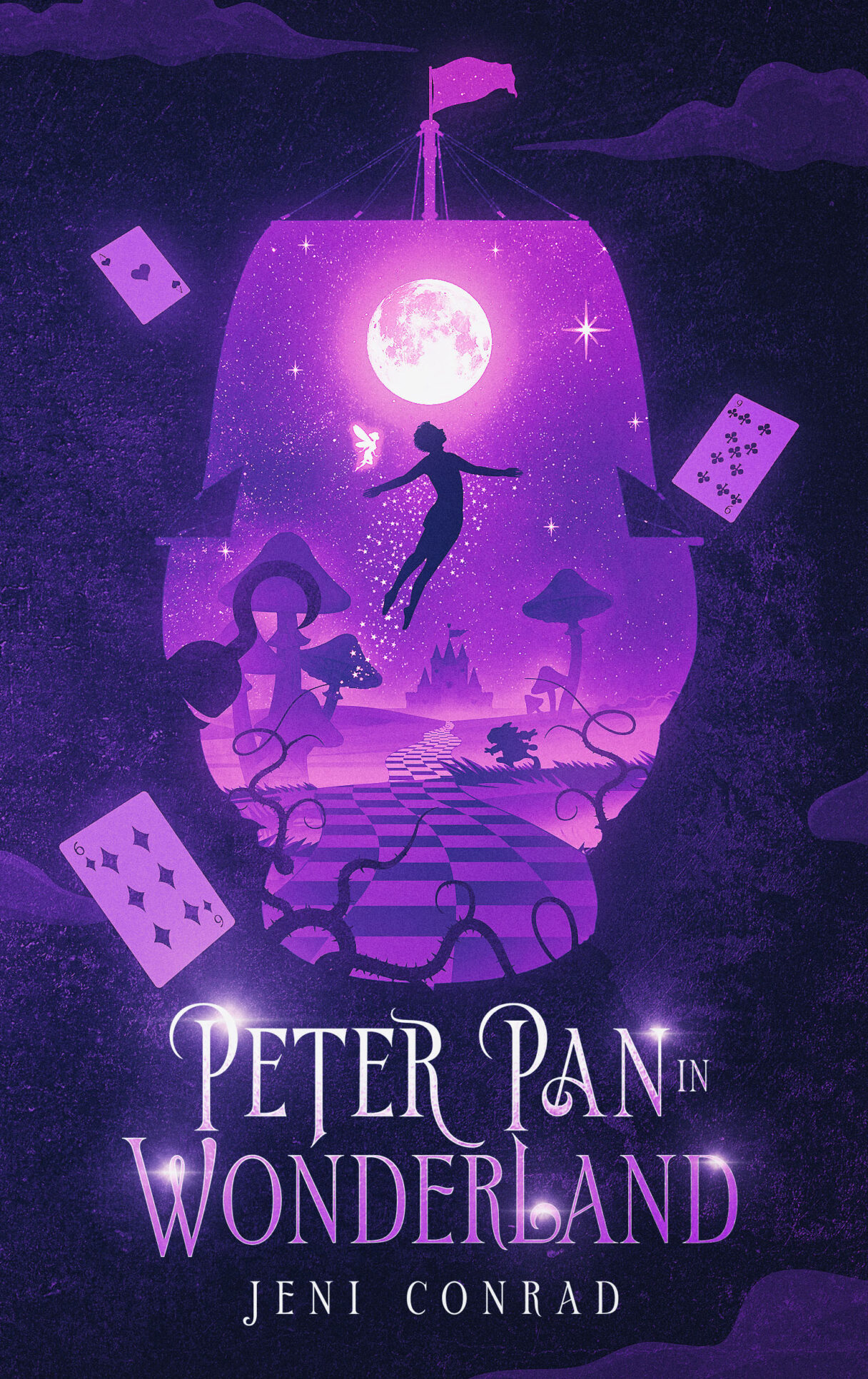 Custom Cover Design Case Study for Peter Pan in Wonderland - MIBLART