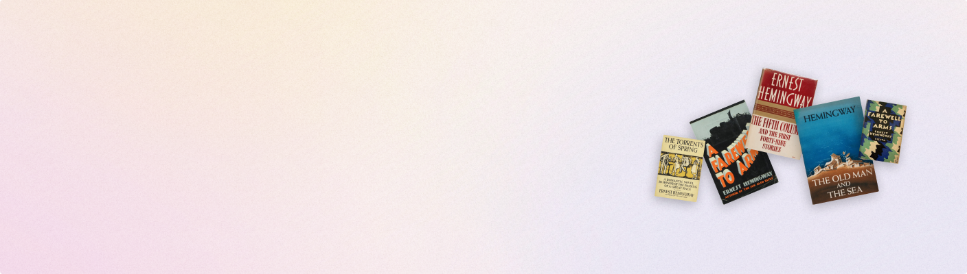 Ernest Hemingway’s Book Covers That Inspire - MIBLART