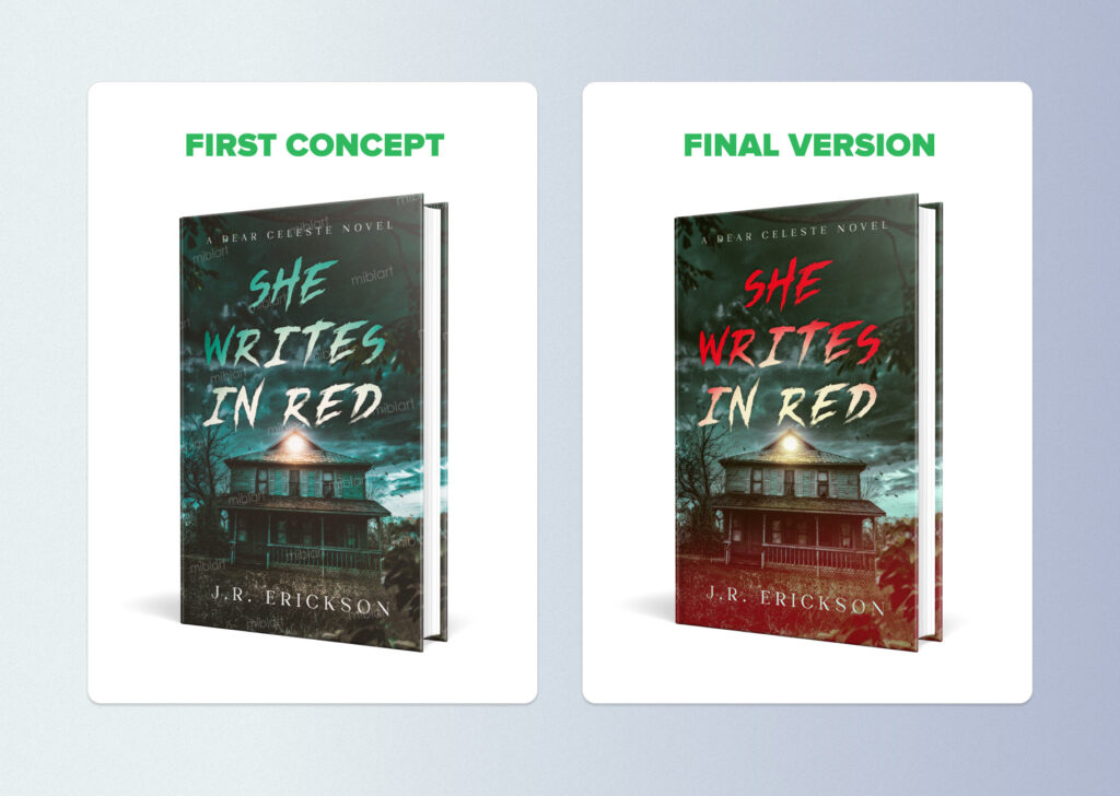 Series Book Cover Design for Dear Celeste by J.R. Erickson - MIBLART