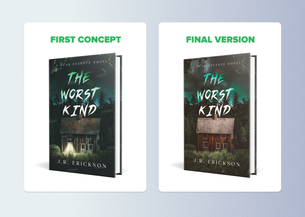 Series Book Cover Design for Dear Celeste by J.R. Erickson - MIBLART